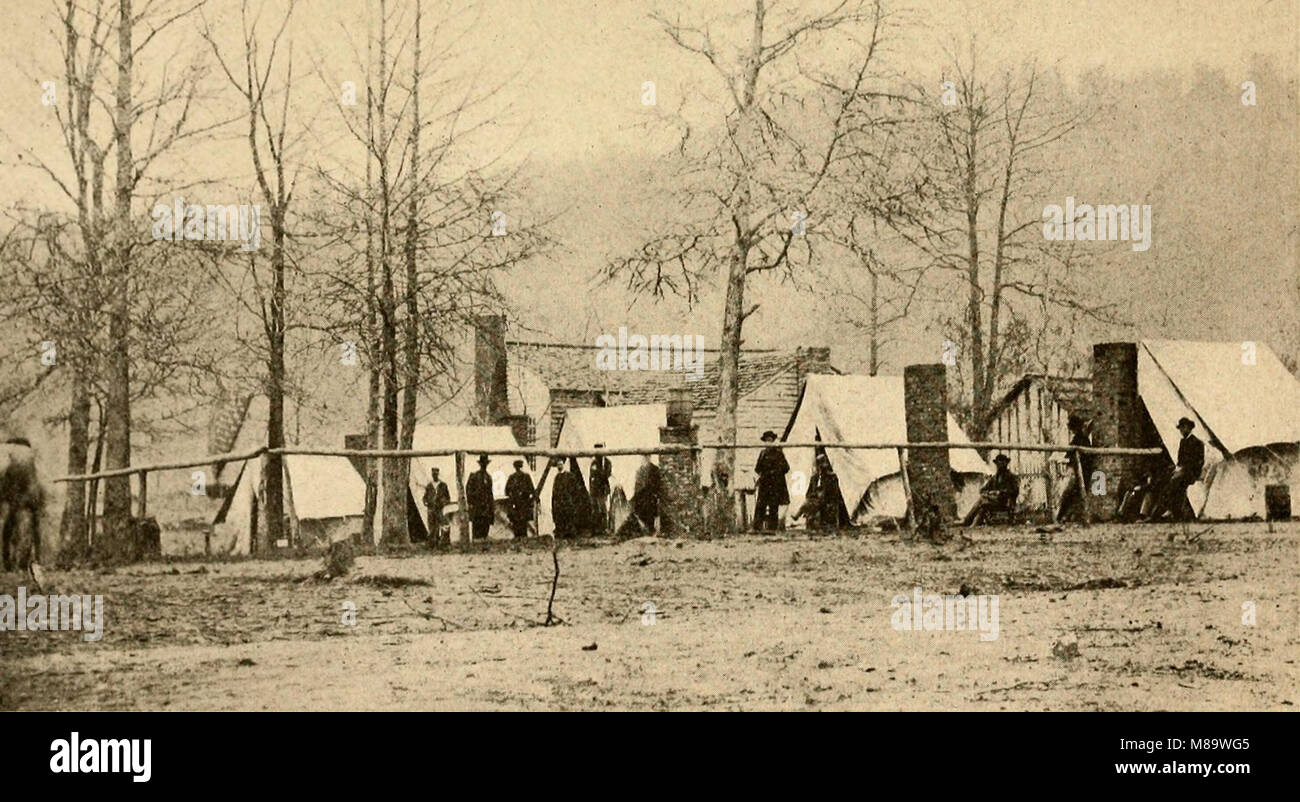 This historical account provides details of General Logan's camp near ...