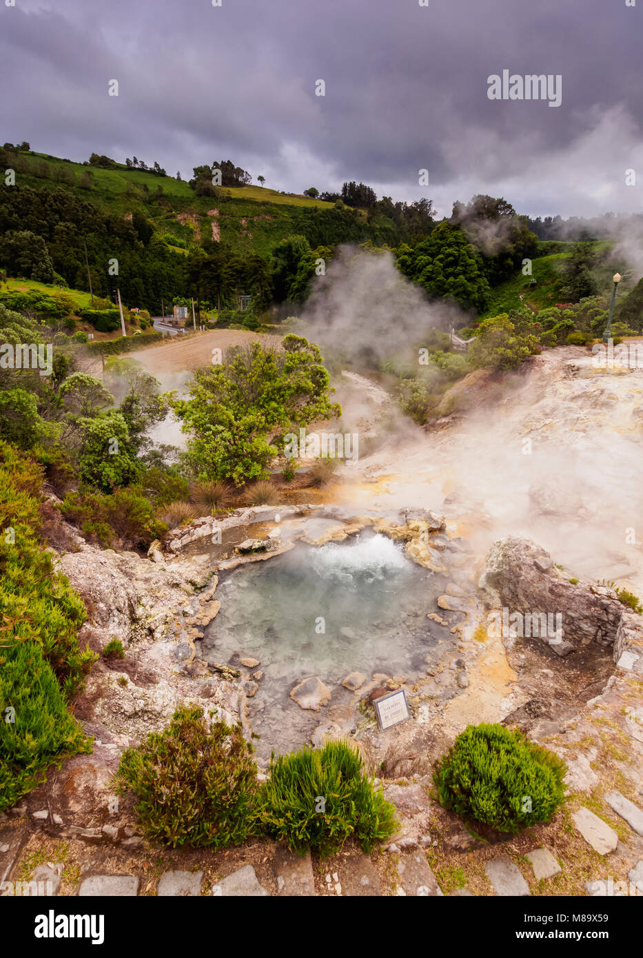 Portugal azores sao miguel hot springs hi-res stock photography and ...