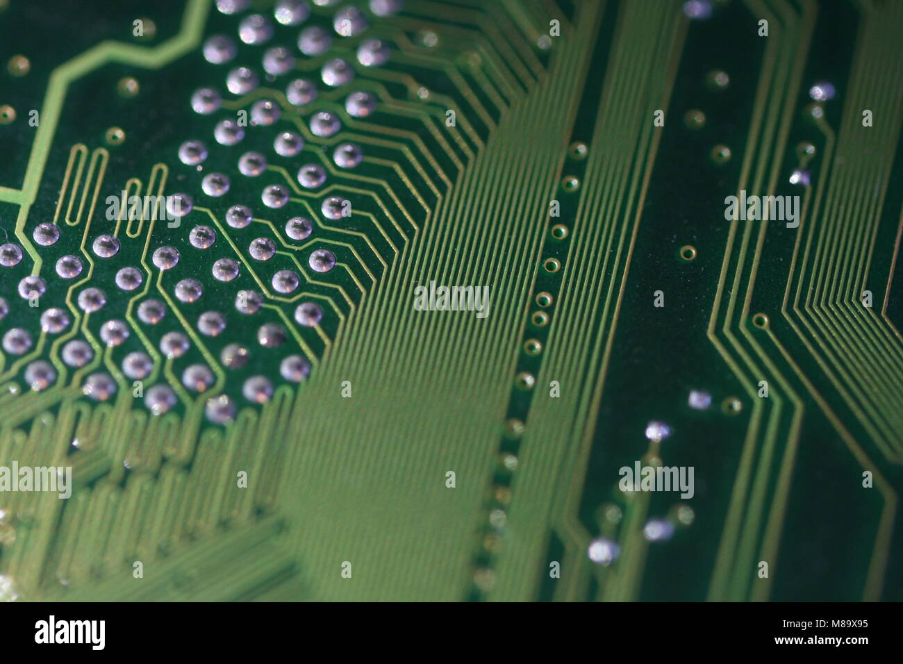 Circuit Board macro Stock Photo - Alamy