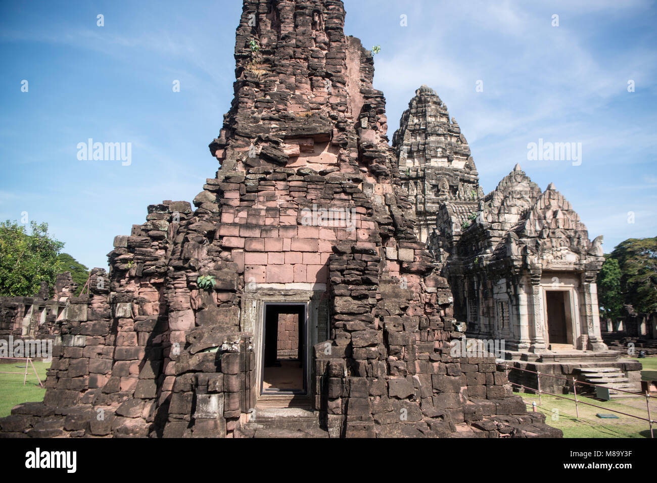 the Khmer Temple Ruins of the Phimai Historical park at the Phimai ...