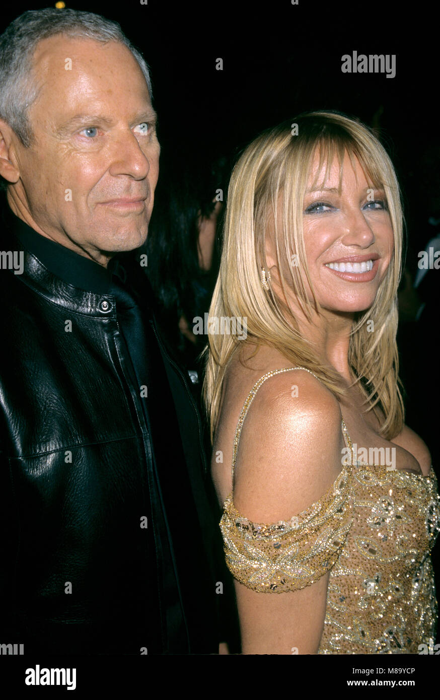 Suzanne Somers and her husband Alan Hamel pictured at the Vanity Fair ...