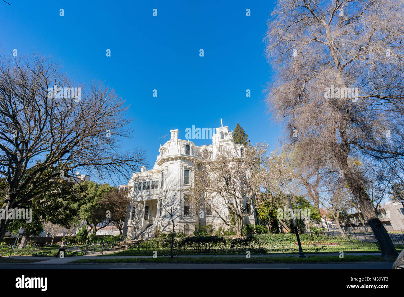 Exterior morning view of the beautiful Mansion Court at Sacramento ...