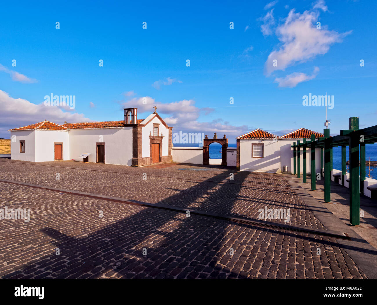 Fort of Sao Bras, Vila do Porto, Santa Maria Island, Azores, Portugal ...