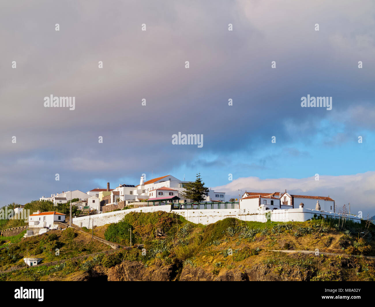 Fort of Sao Bras, Vila do Porto, Santa Maria Island, Azores, Portugal ...