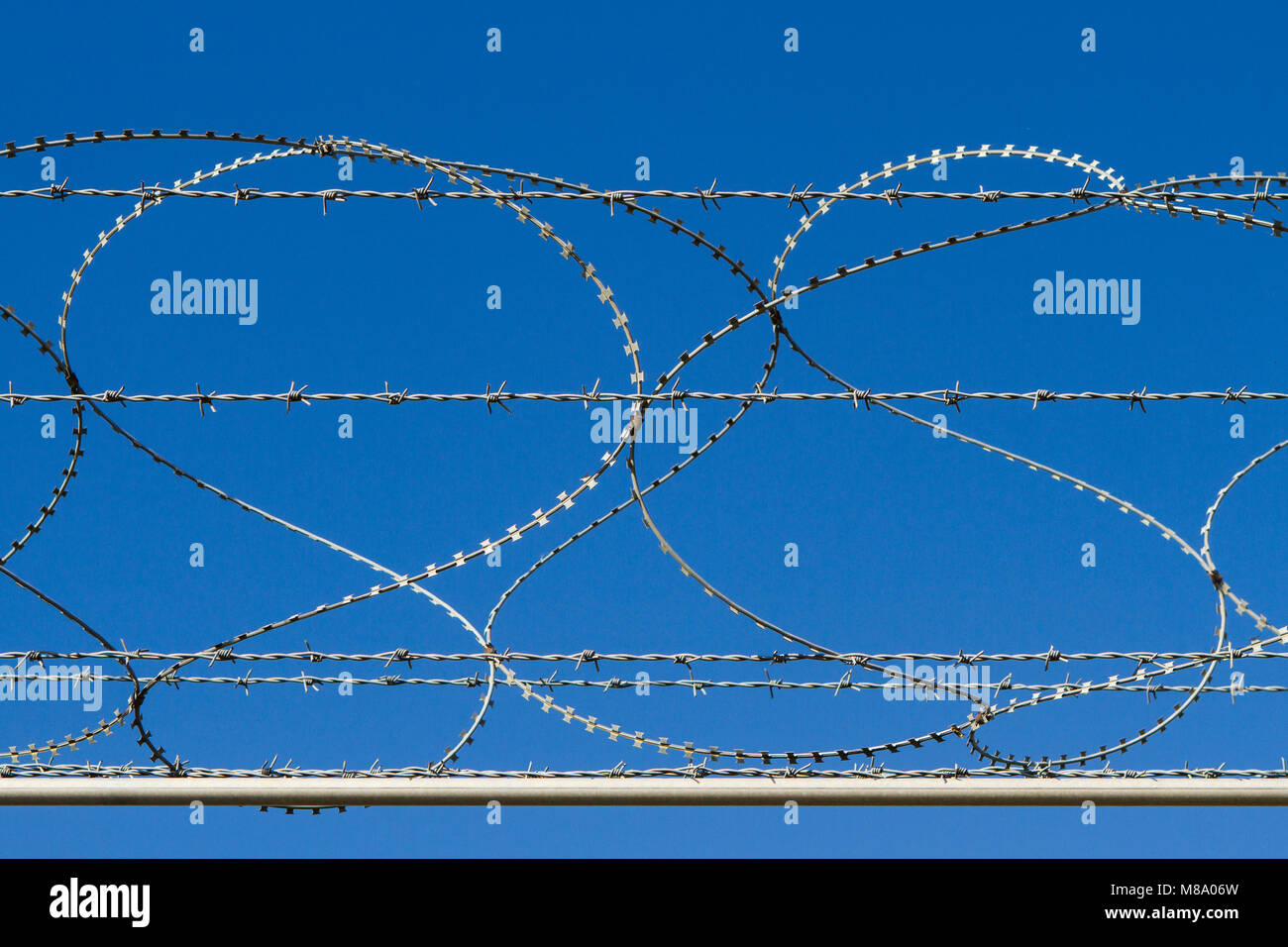 Razor sharp fencing hi-res stock photography and images - Alamy