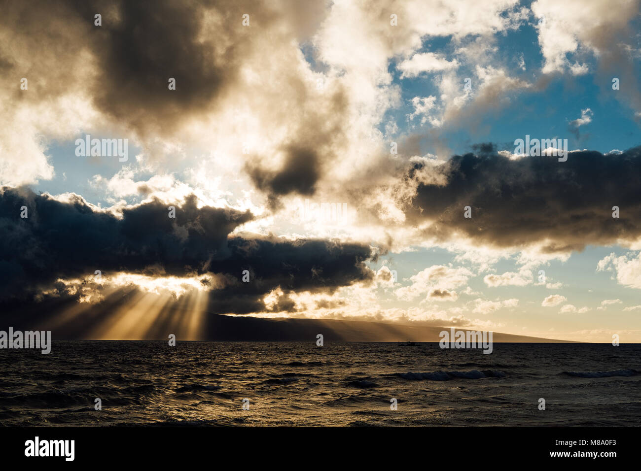 Partly cloudy sunset hi-res stock photography and images - Alamy