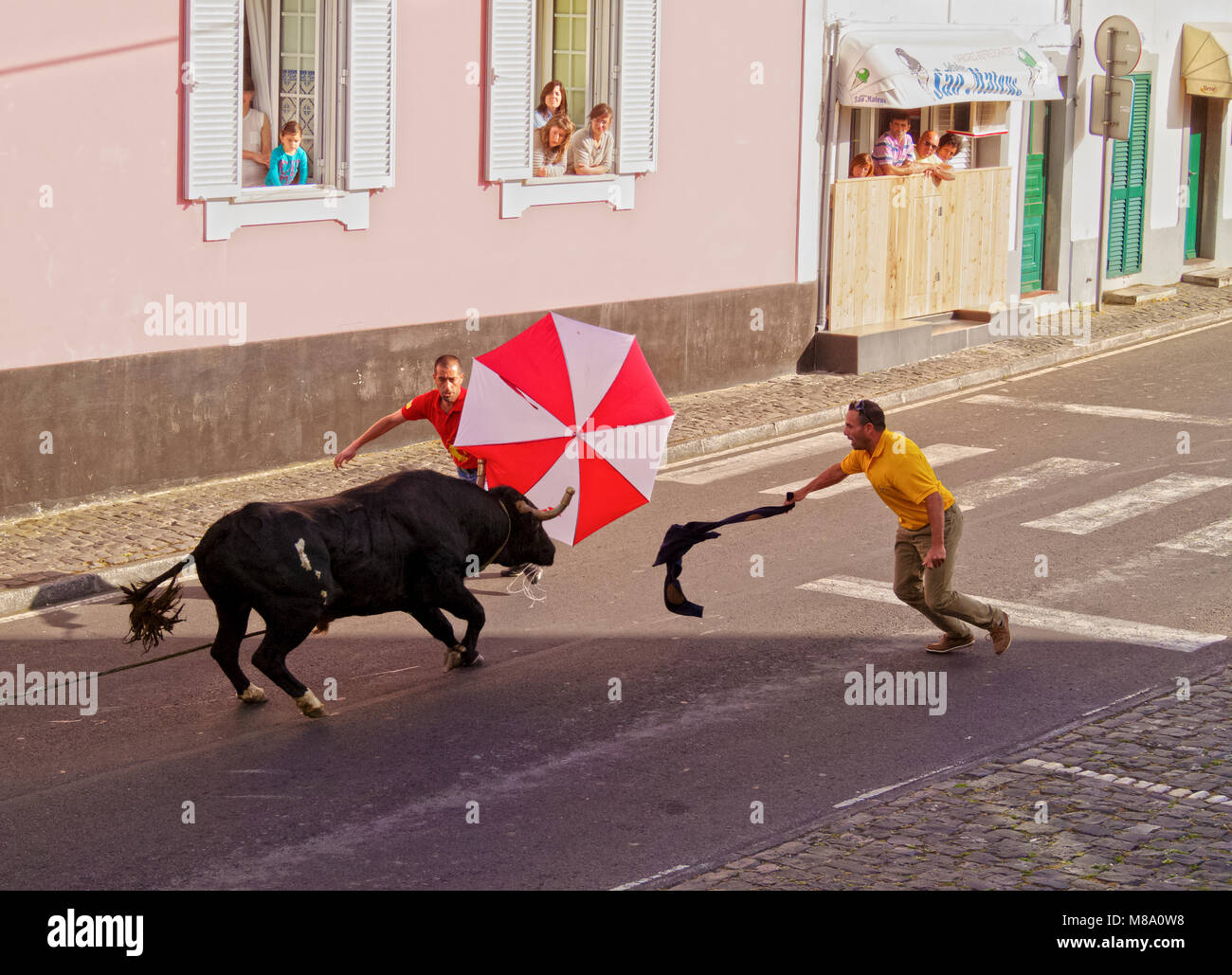Bullfighting on a rope hi-res stock photography and images - Alamy