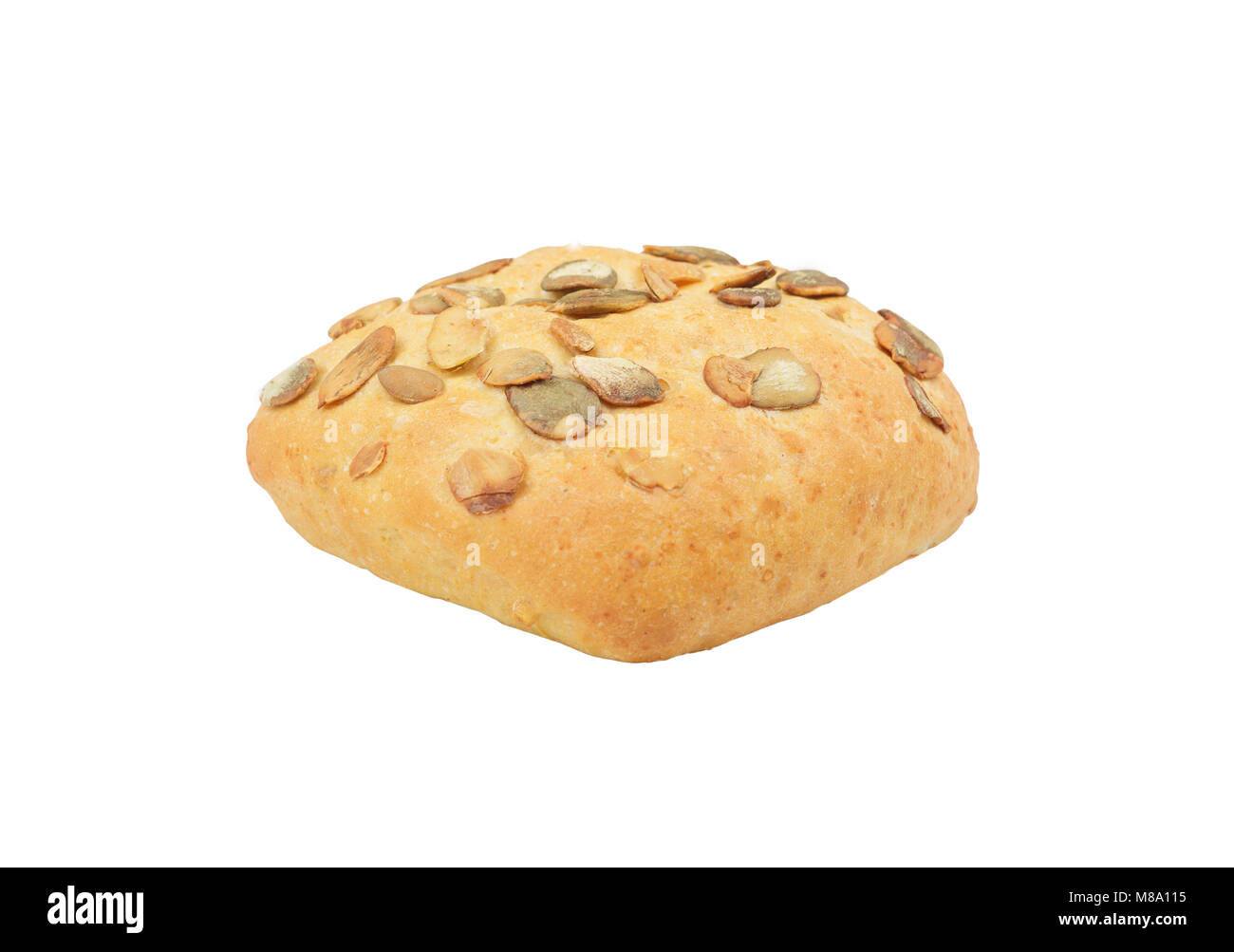 Bun fresh - Bread > Bread fresh, multi grain - isolated Stock Photo - Alamy