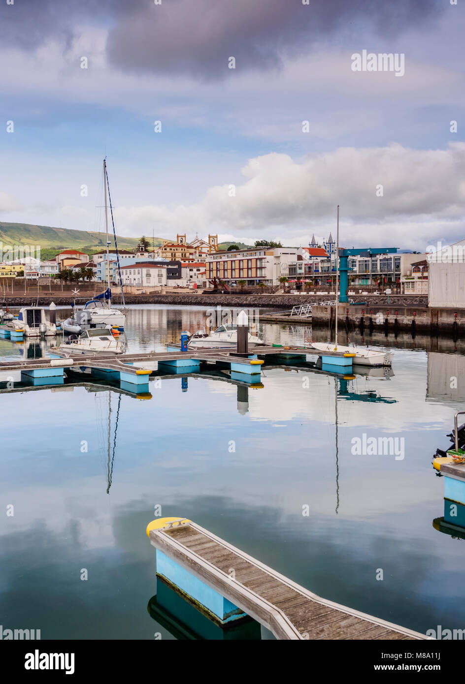 Praia da vitória, terceira boat hi-res stock photography and images - Alamy