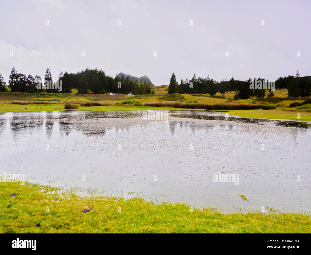 Lagoa do Negro, Terceira Island, Azores, Portugal Stock Photo - Alamy