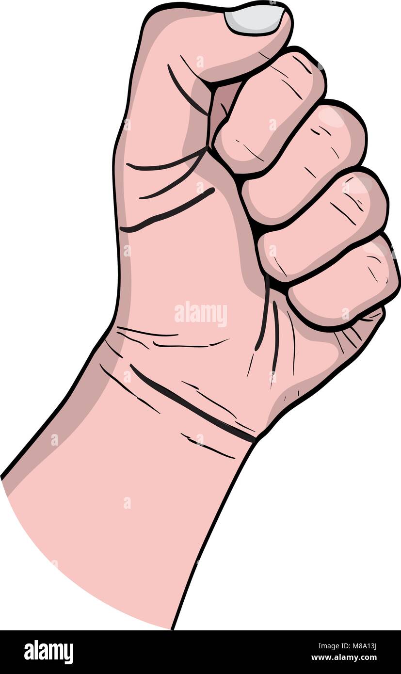 person hand oppose protest revolucion Stock Vector Image & Art - Alamy