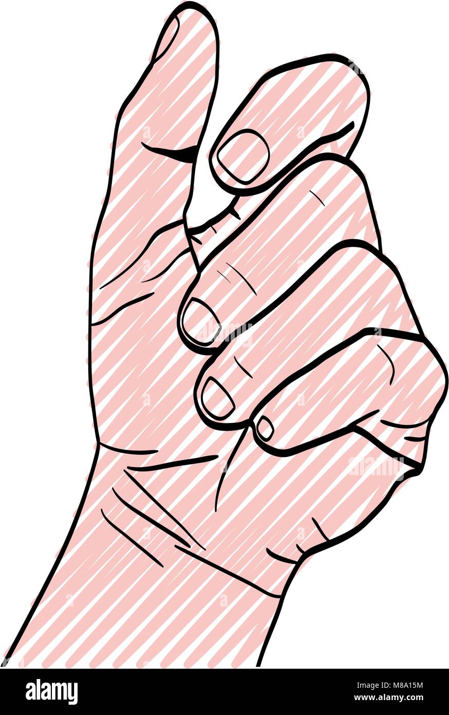 doodle hand oppose demonstration protest revolution Stock Vector Image ...