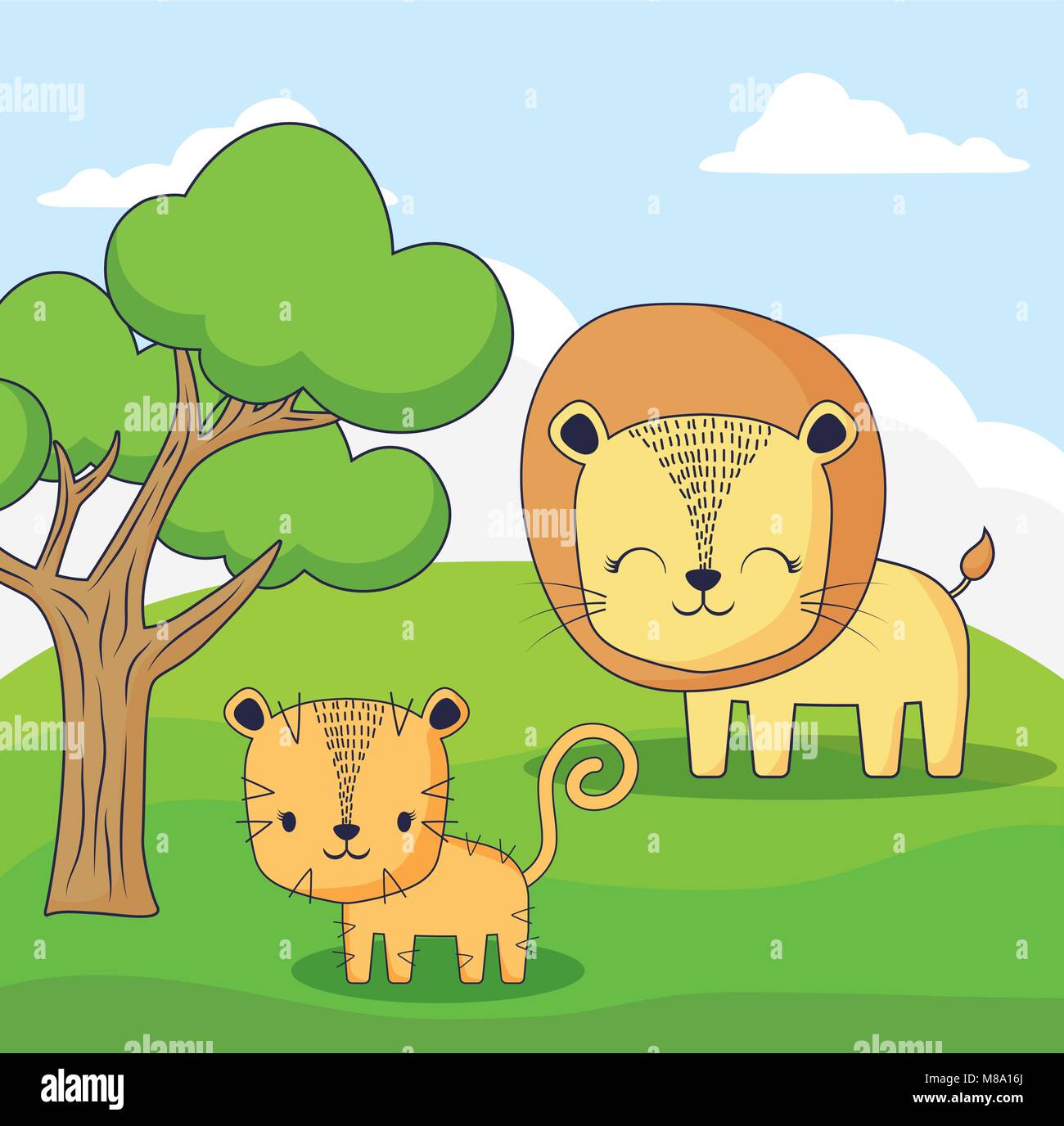 Lioan Stock Vector Images - Alamy