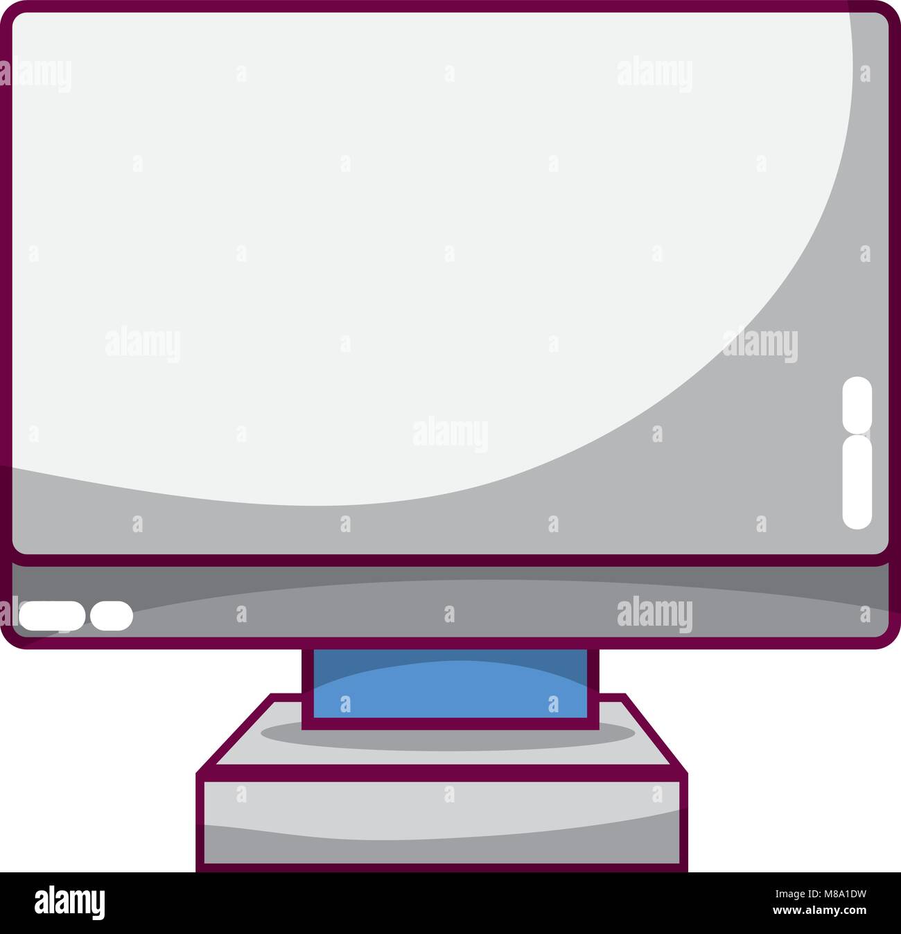 electronic screen computer technology icon Stock Vector Image & Art - Alamy