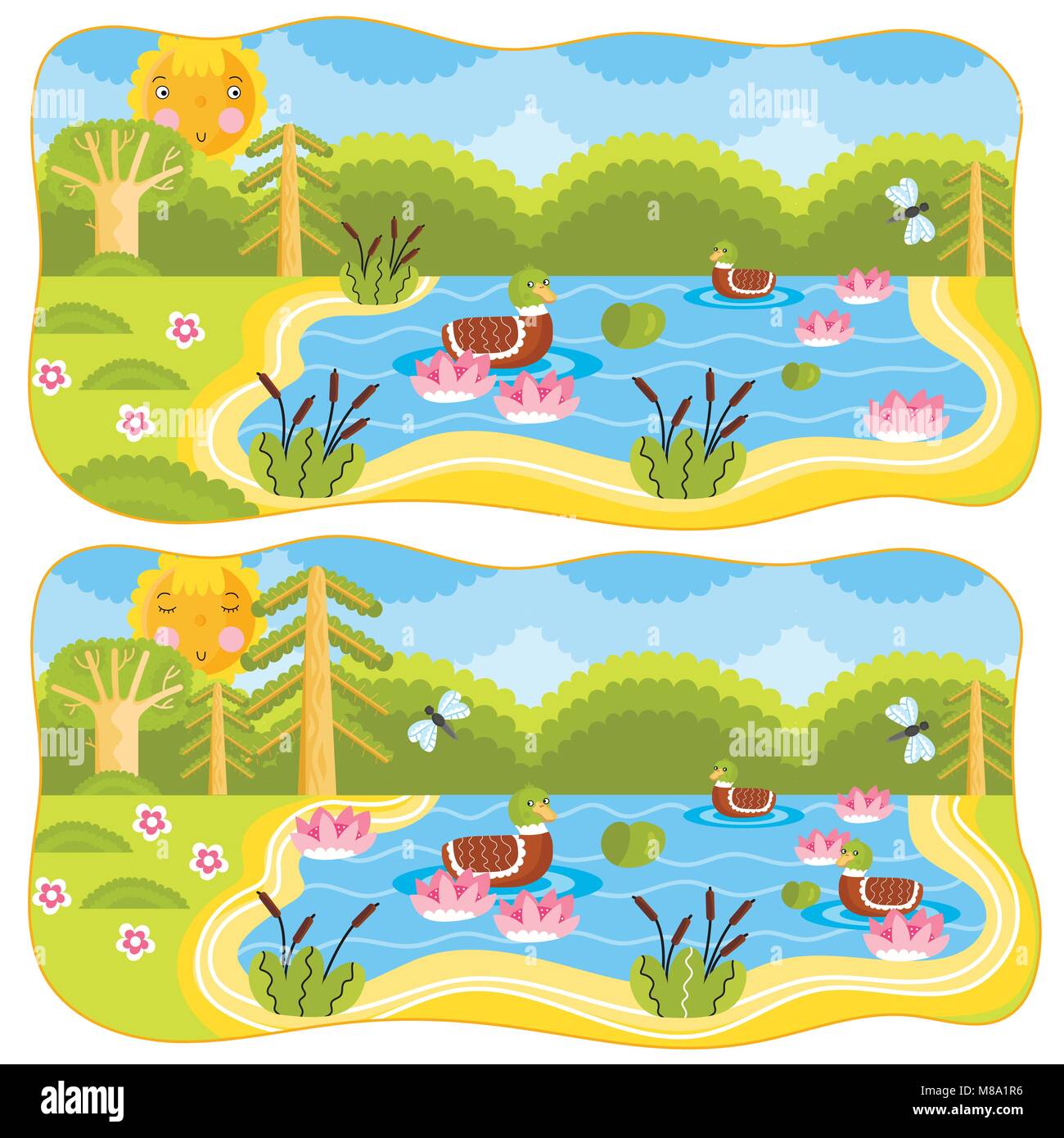 Vector Logic Game for Kids Stock Vector Image & Art - Alamy