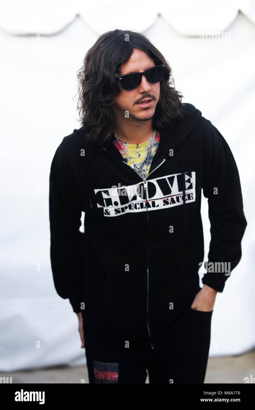 Cisco Adler backstage portrait at the West Beach Music Festival on ...