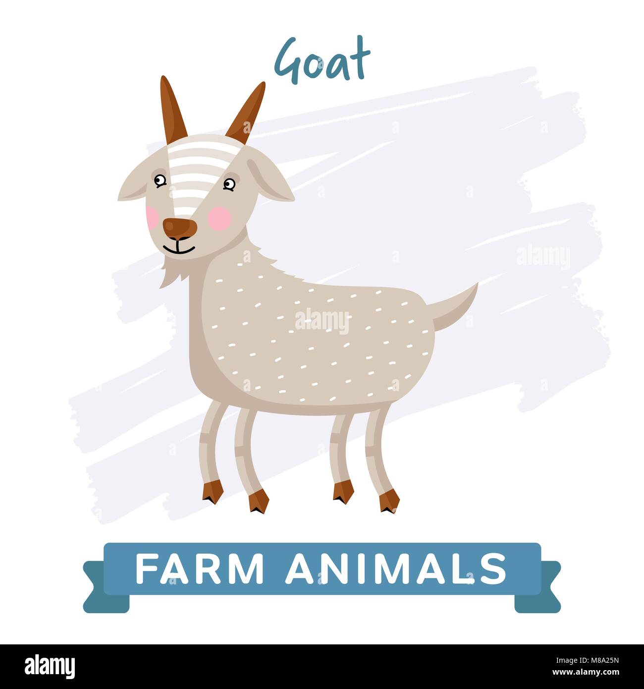 Goat symbol Stock Vector Images - Alamy