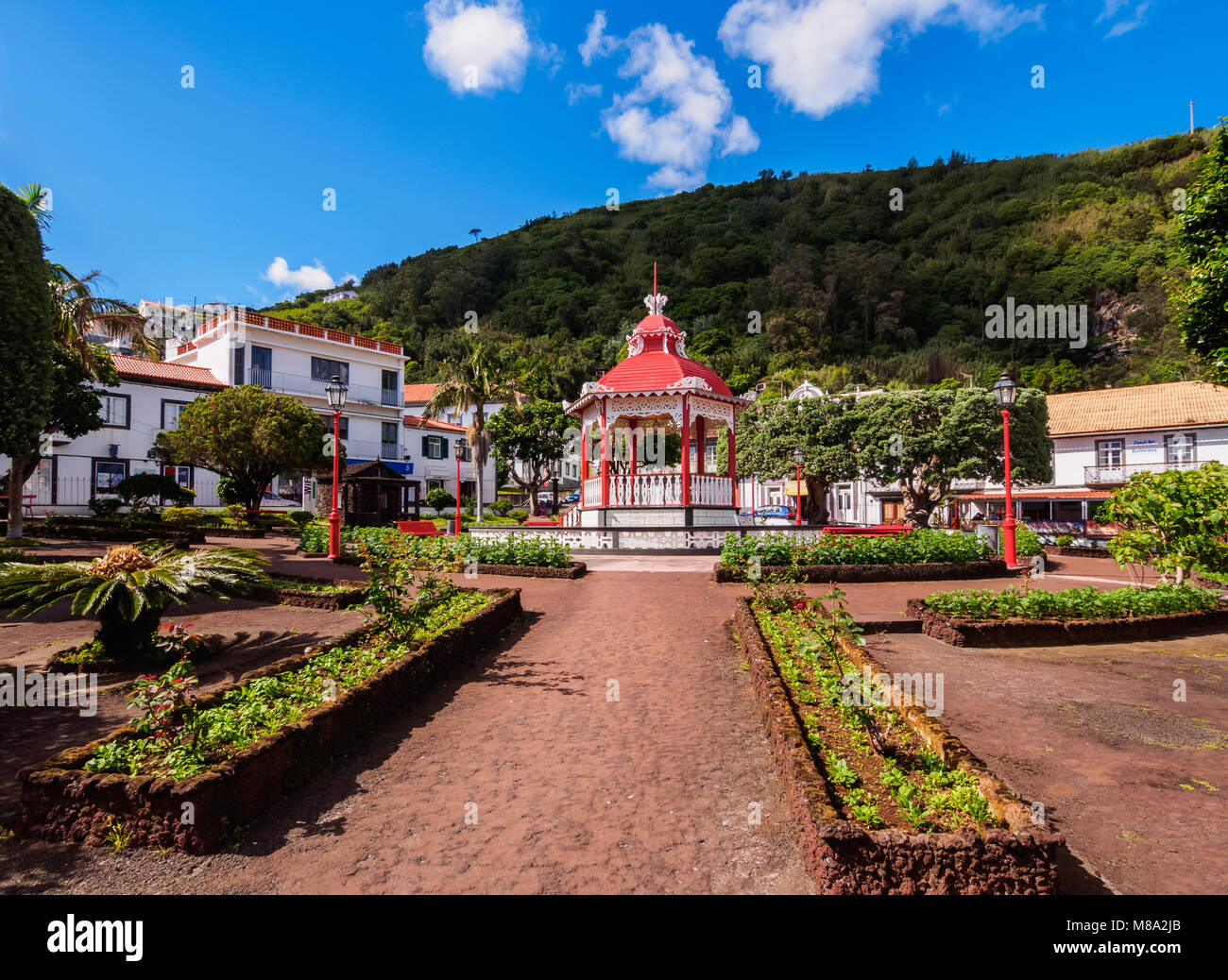 Jardim da Republica, Velas, Sao Jorge Island, Azores, Portugal Stock ...