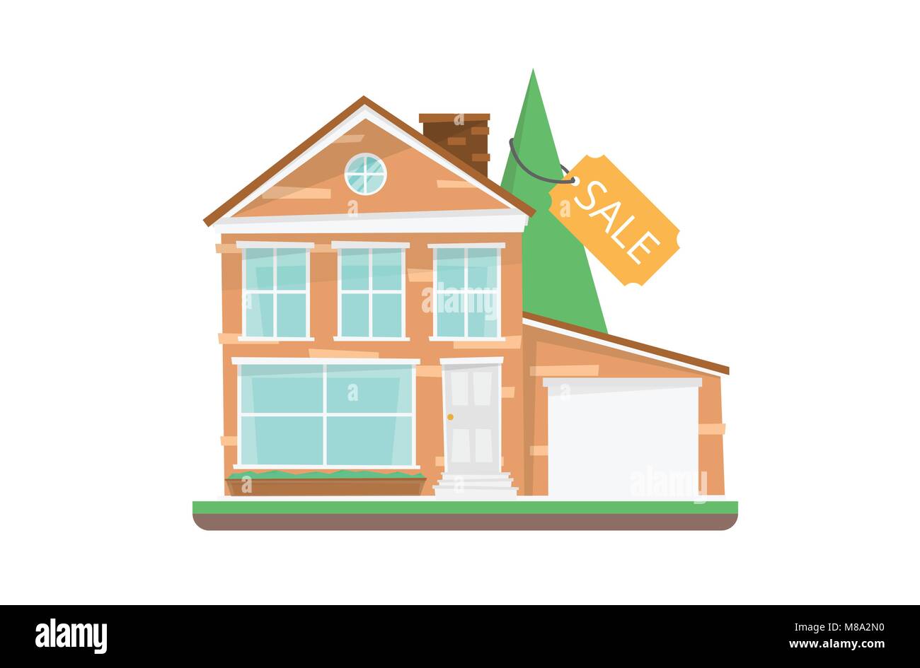Home For Sale Real Estate Sign Stock Vector Image & Art - Alamy
