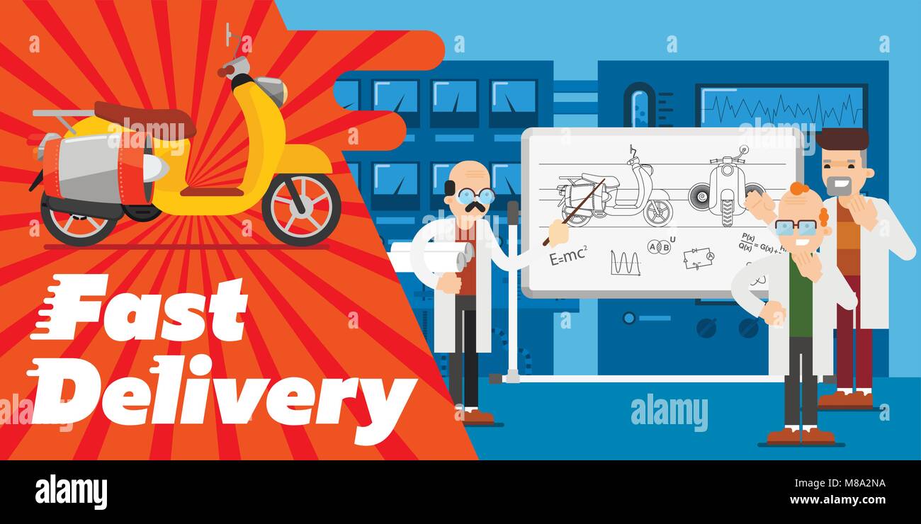 Internet delivery Stock Vector Images - Alamy