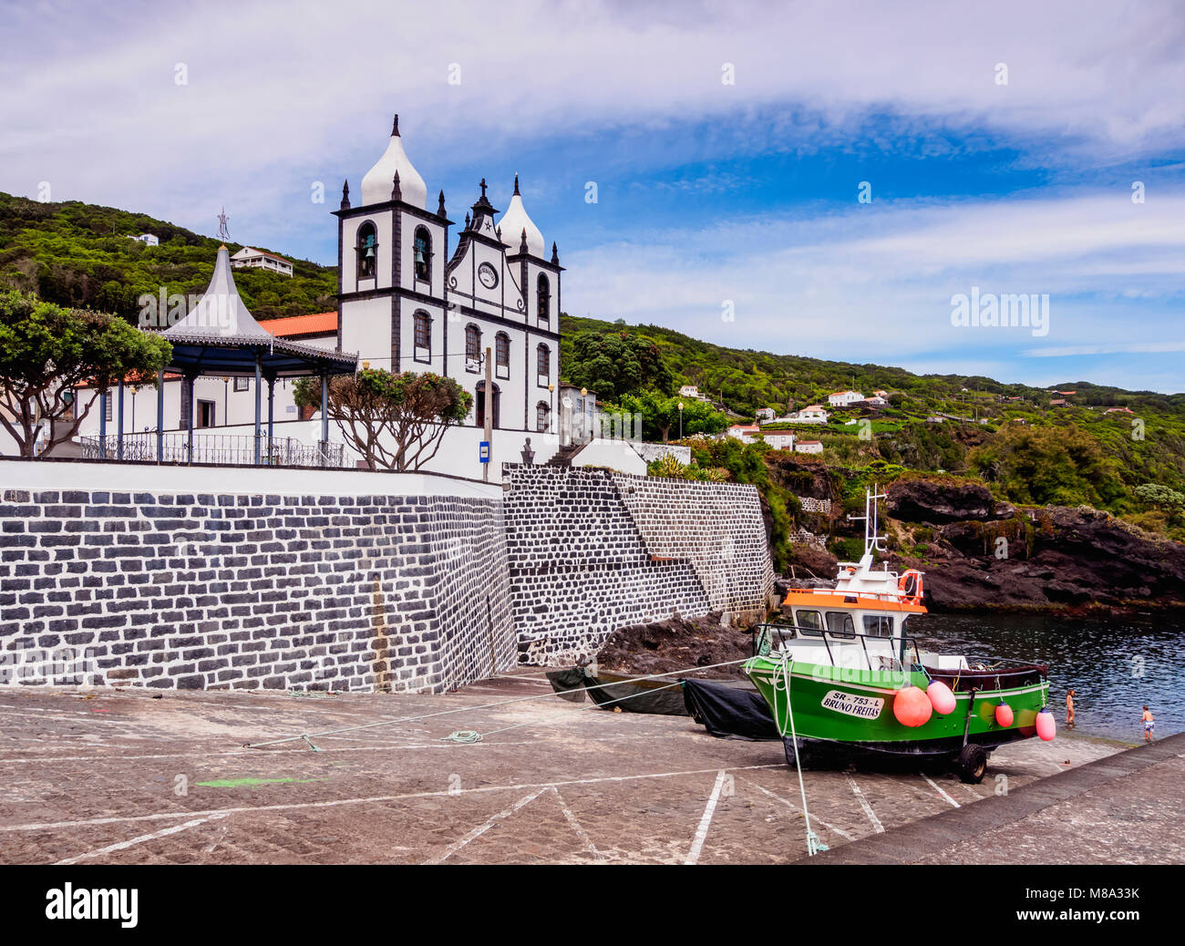 Sao sebastiao azores church hi-res stock photography and images - Alamy
