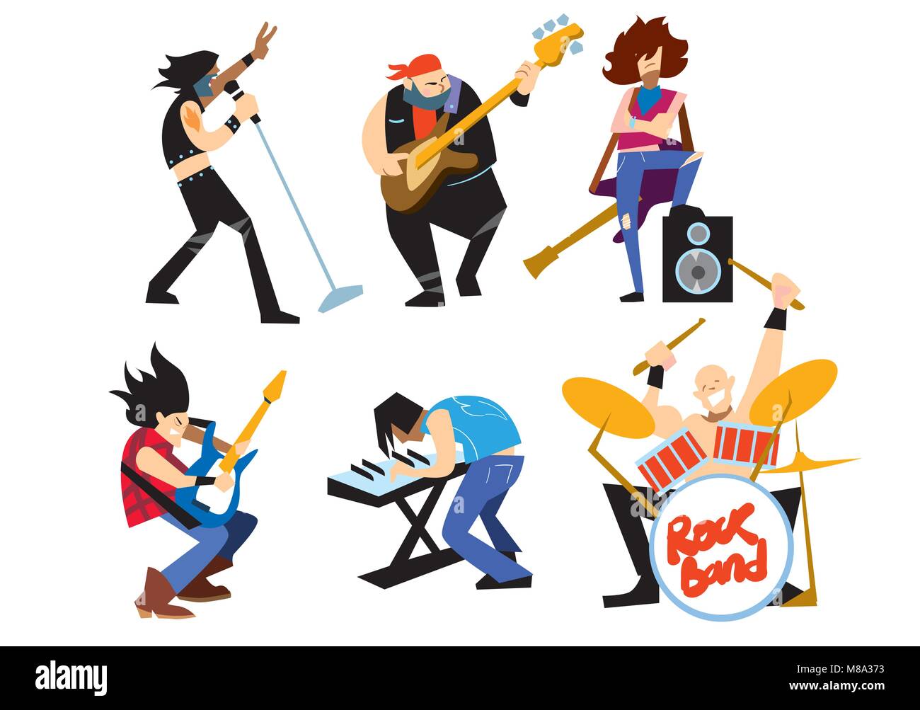 Song play group people Cut Out Stock Images & Pictures - Alamy