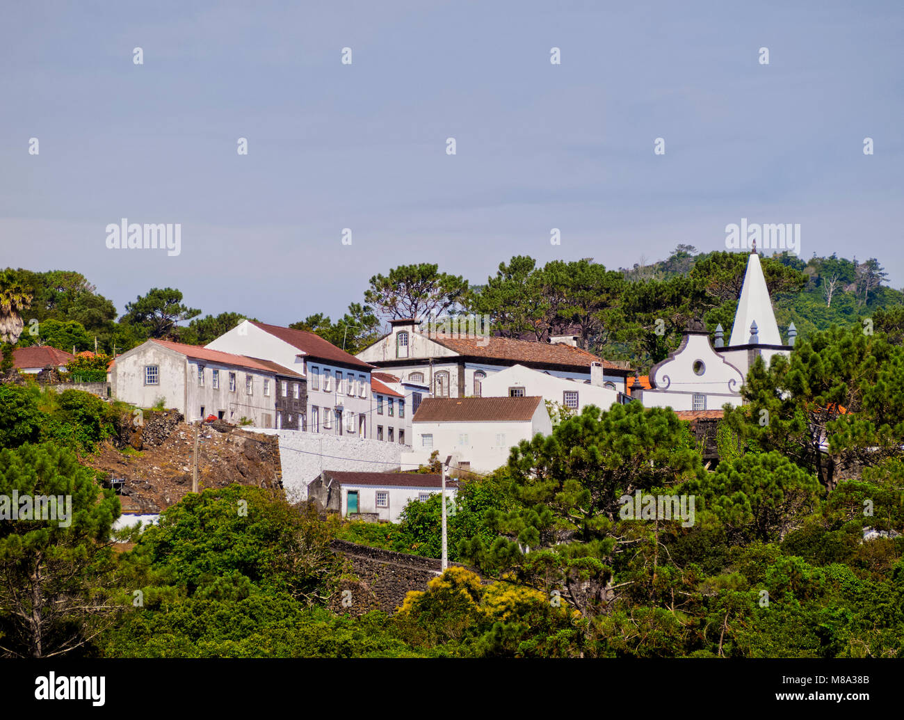 Church of Santo Antonio, Sao Roque do Pico, Pico Island, Azores ...