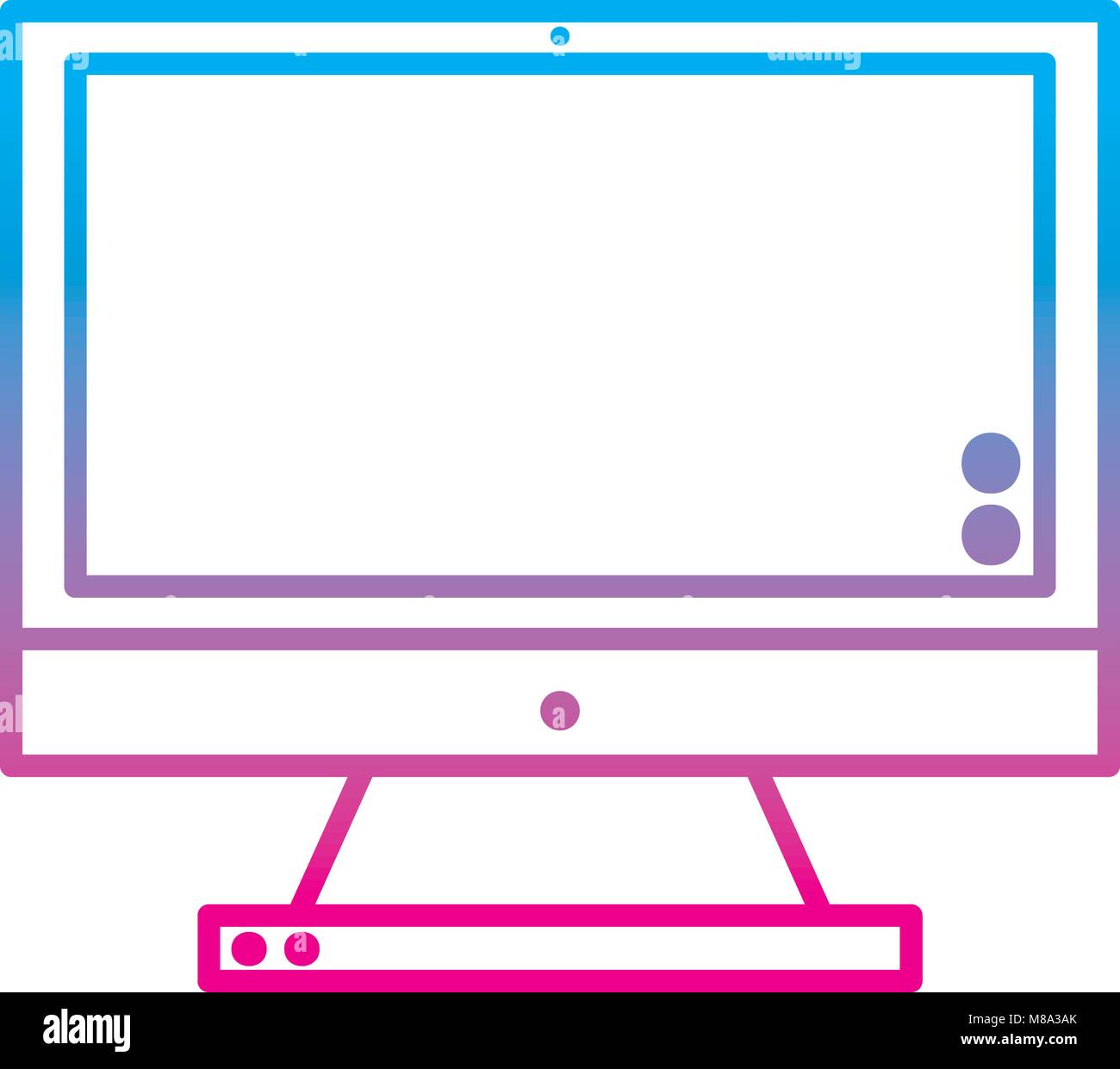 degraded line electronic screen computer technology design Stock Vector ...