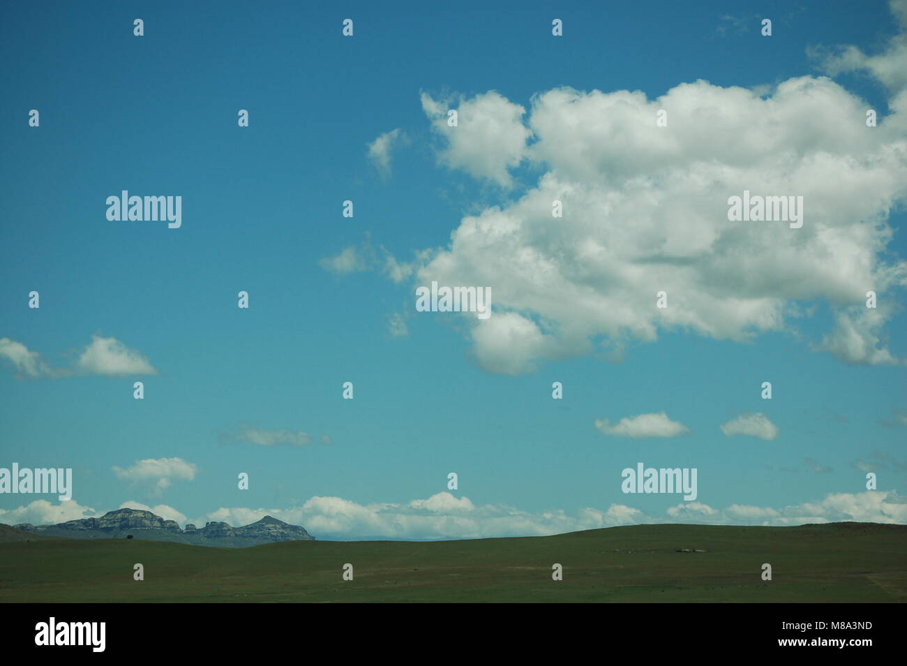 Big blue sky in South Africa Stock Photo - Alamy