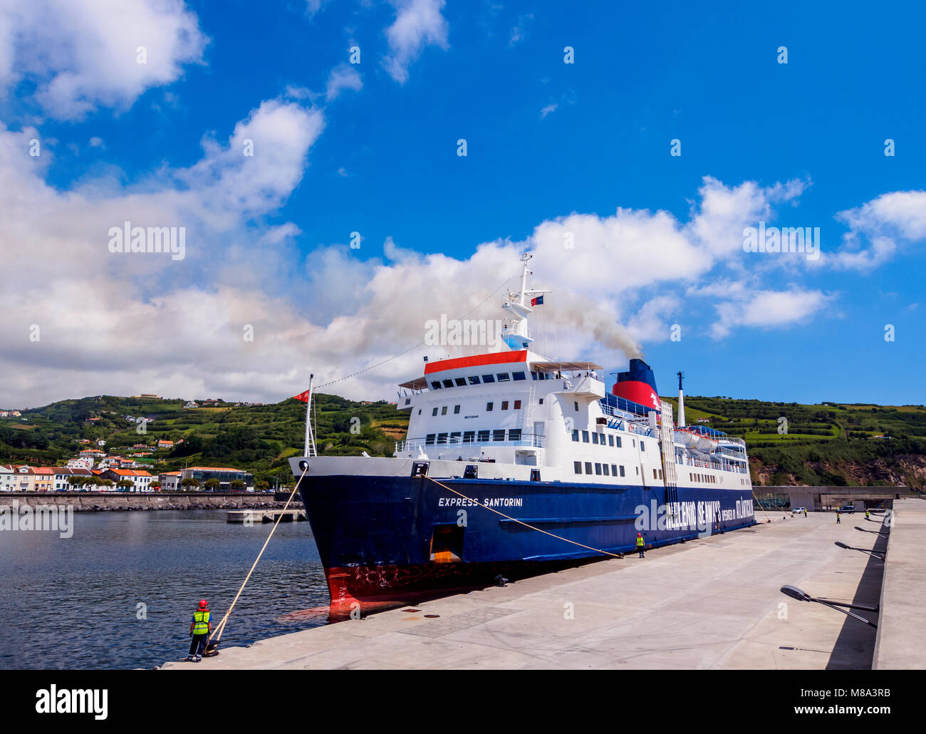 Horta harbor hi-res stock photography and images - Alamy