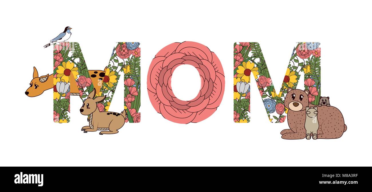 Fonts for mothers day Stock Vector Image & Art - Alamy
