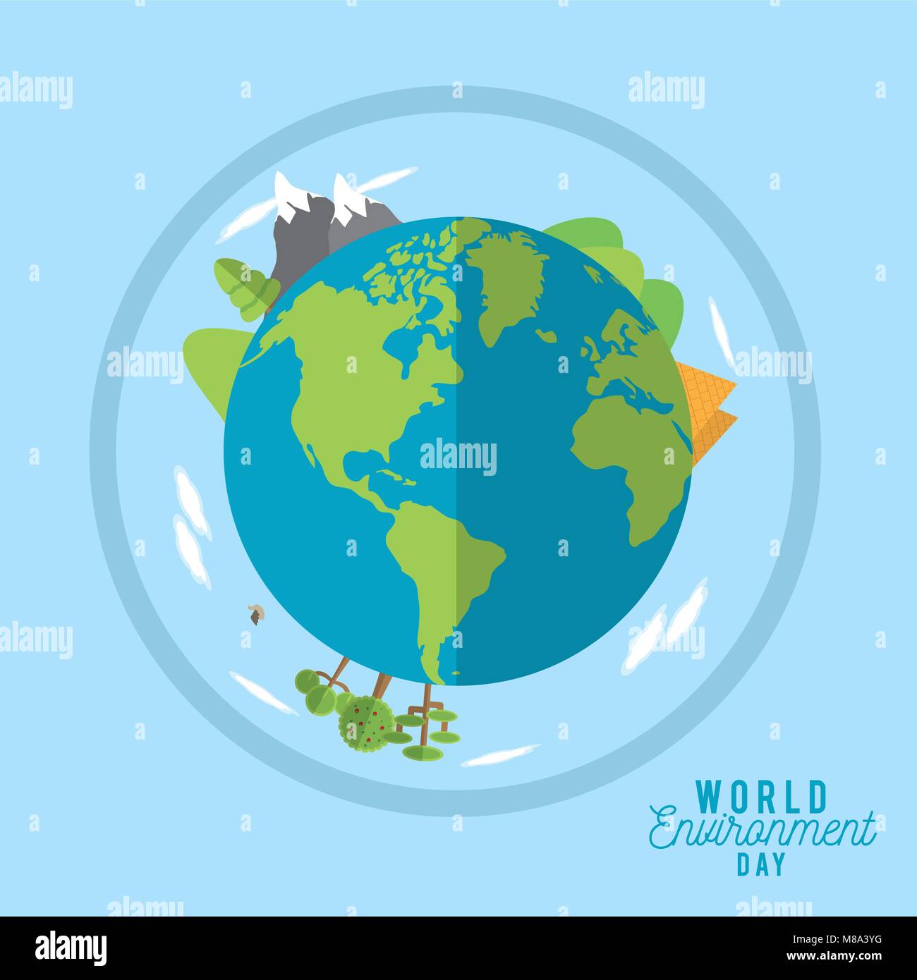 World environment day Stock Vector Image & Art - Alamy