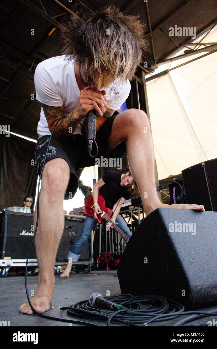 Craig owens of chiodos hi-res stock photography and images - Alamy