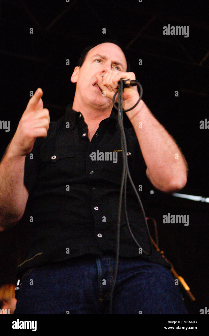Greg Graffin of Bad Religion performs on stage during the Vans Warped ...