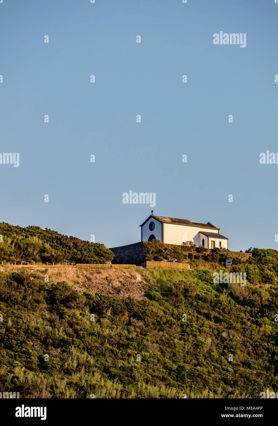Senhora da Guia Chapel, Faial Island, Azores, Portugal Stock Photo - Alamy