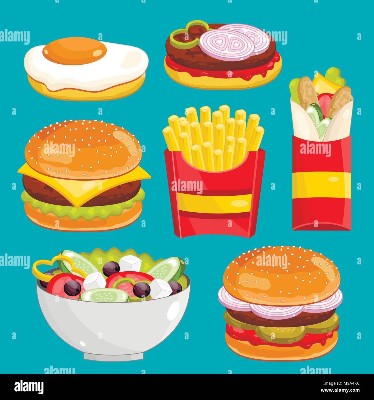 Fast food menu hi-res stock photography and images - Alamy