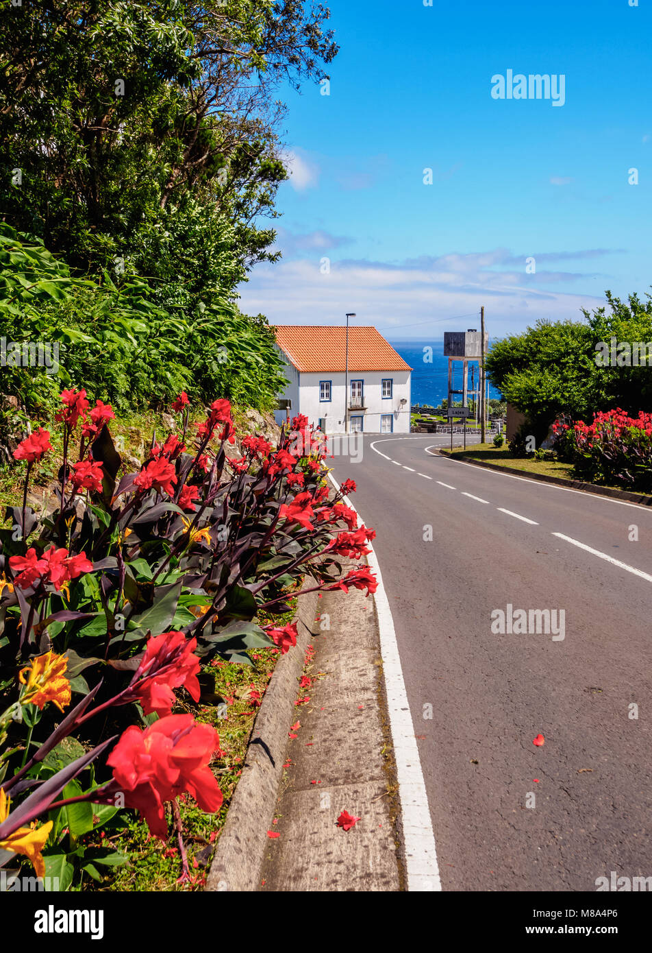 Lajes das Flores, Flores Island, Azores, Portugal Stock Photo - Alamy