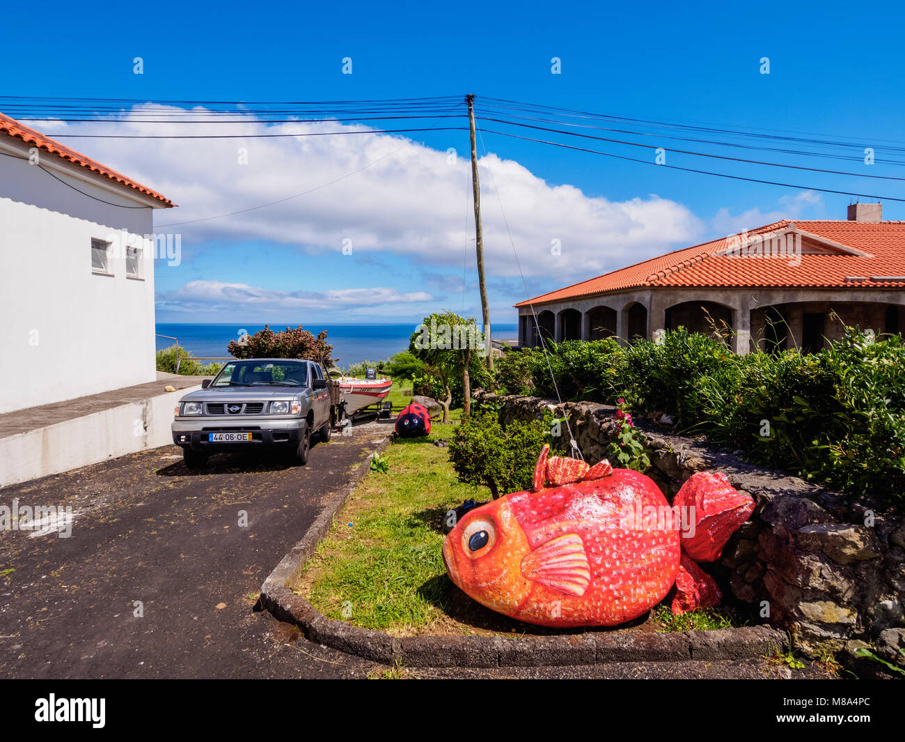 Lajes das Flores, Flores Island, Azores, Portugal Stock Photo - Alamy