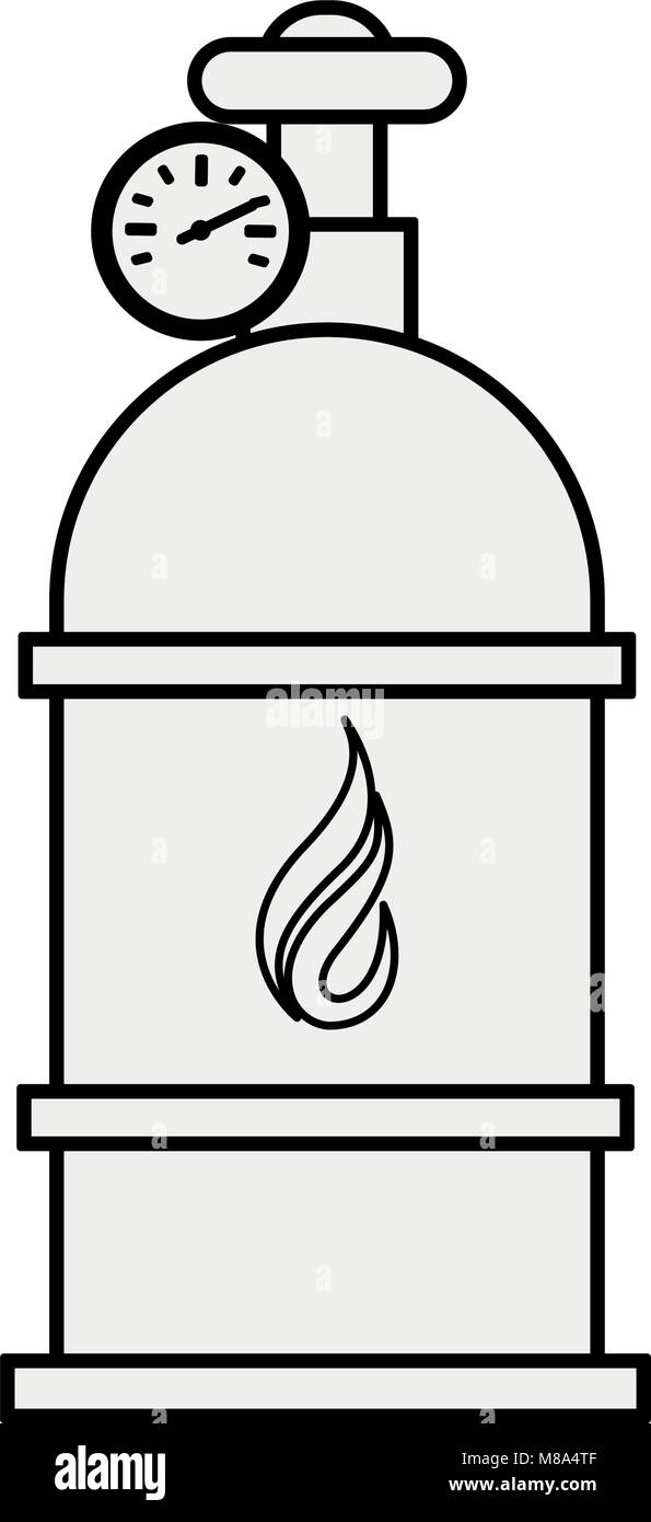 Natural gas pipe vector illustration graphic design Stock Vector Image ...