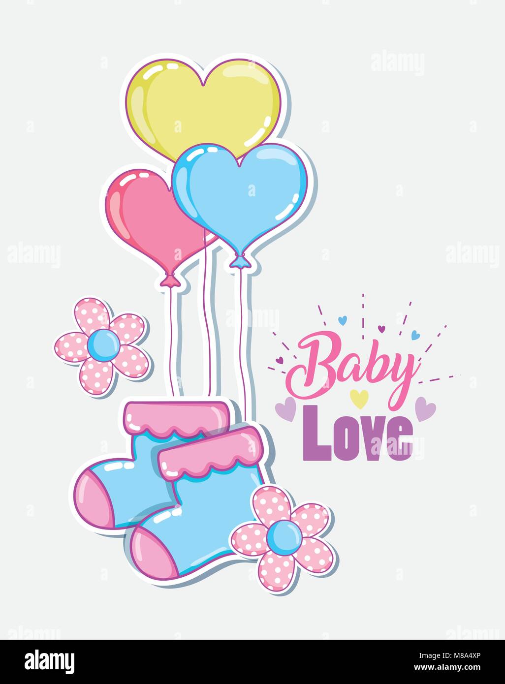 Baby love cartoons Stock Vector Image & Art - Alamy