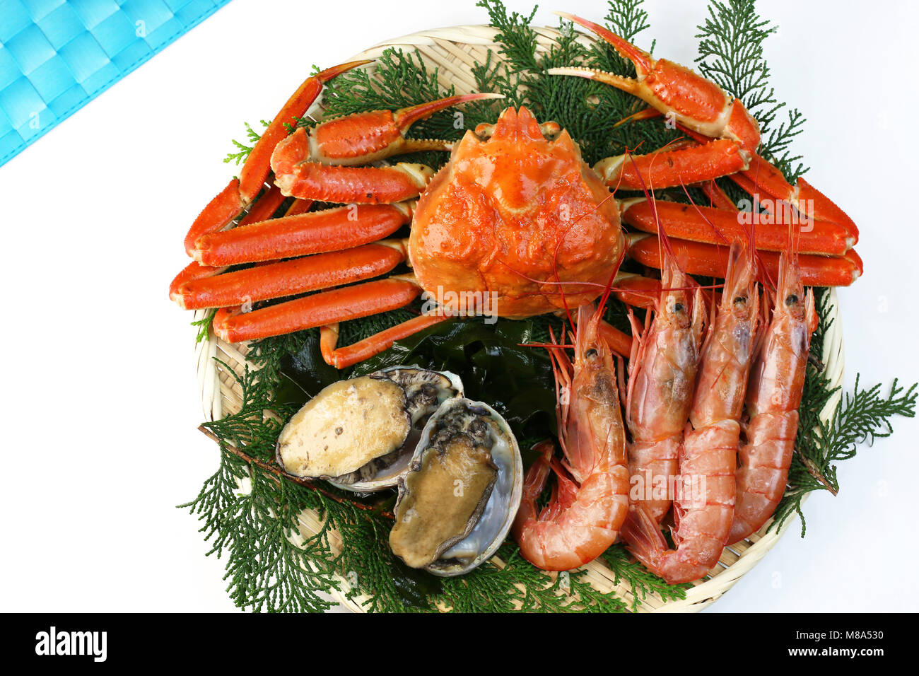 Selection of Seafood Stock Photo - Alamy