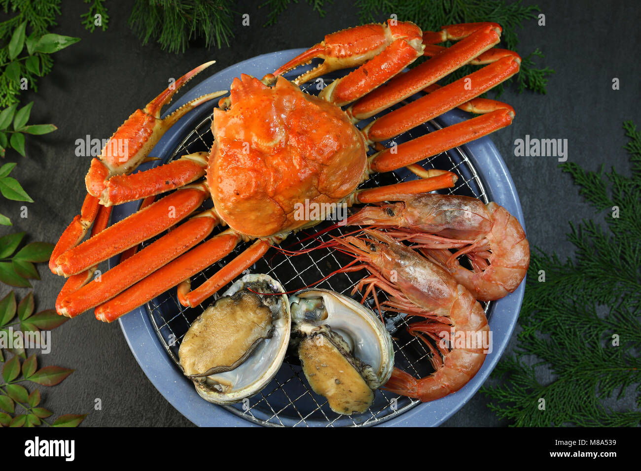 Selection of Seafood Stock Photo - Alamy