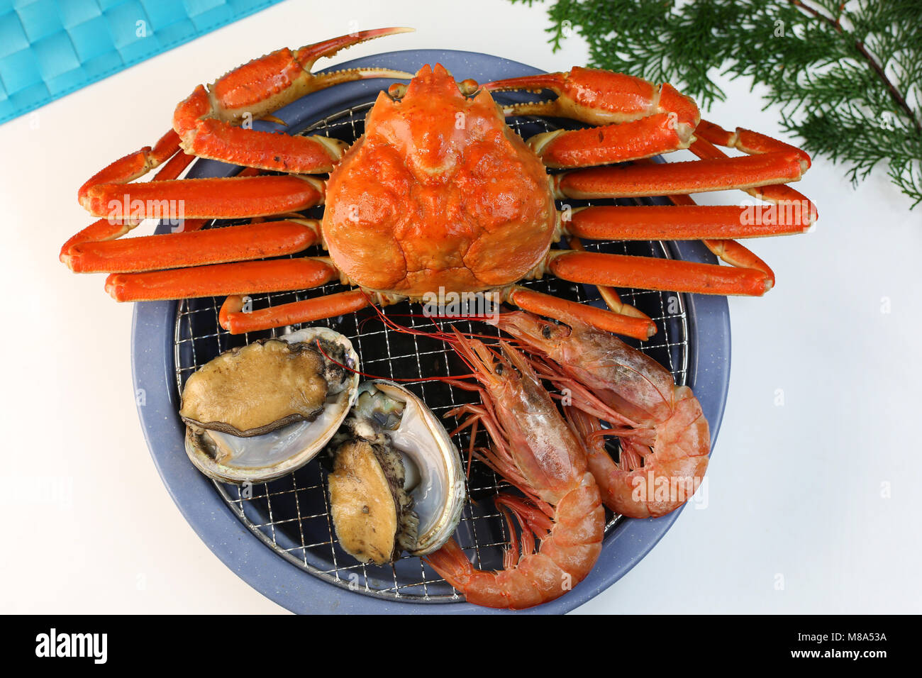 Selection of Seafood Stock Photo - Alamy