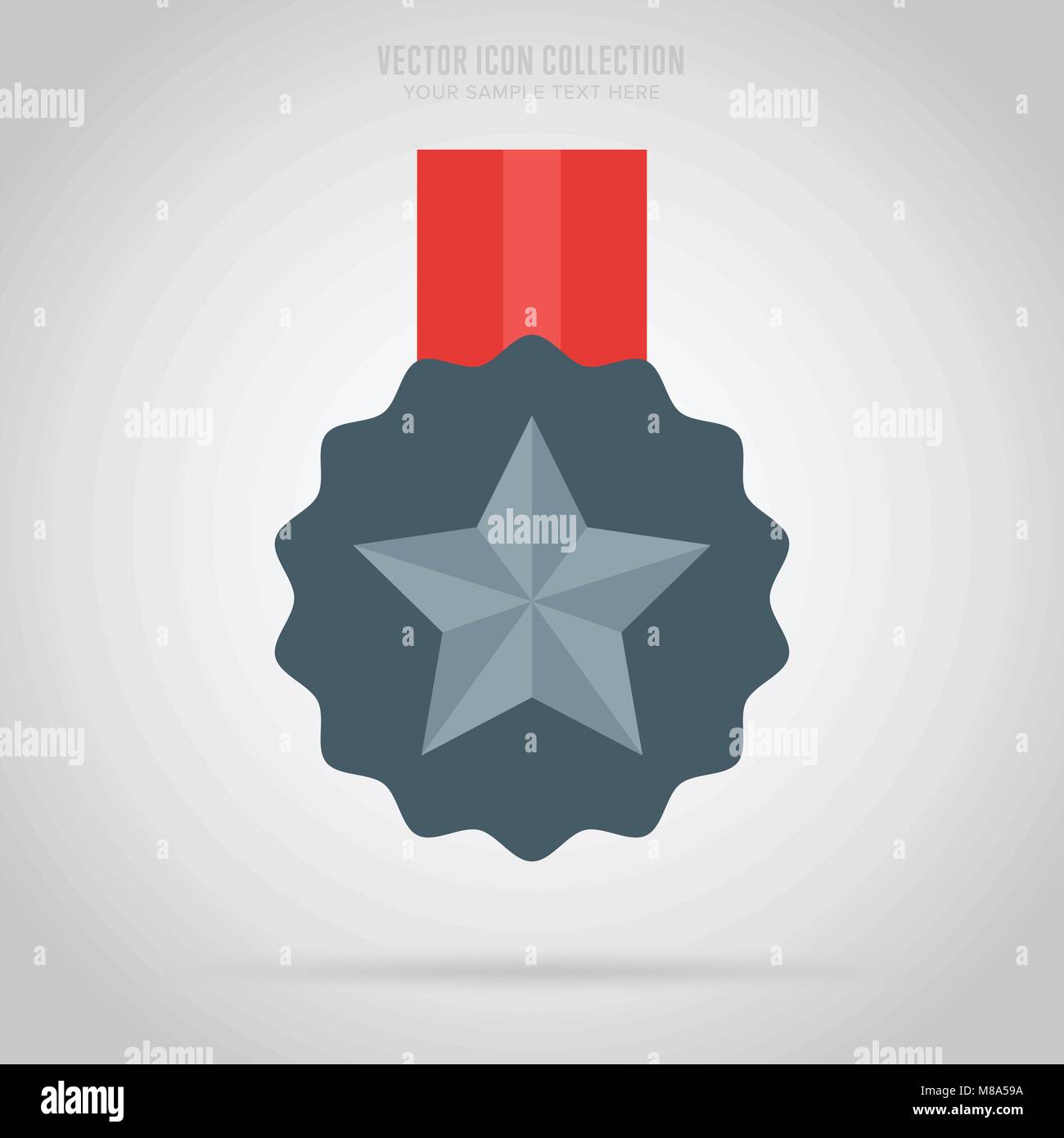 Winner isolated medal, label or sticker, vector Stock Vector Image ...