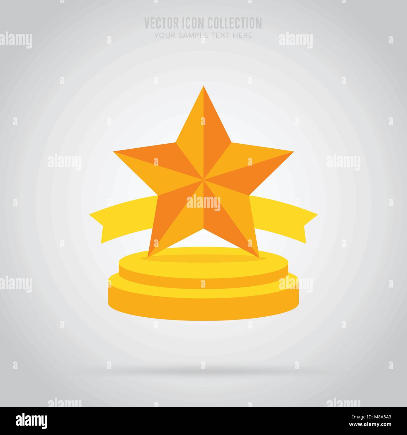Winner isolated badge, label or sticker, vector Stock Vector Image ...