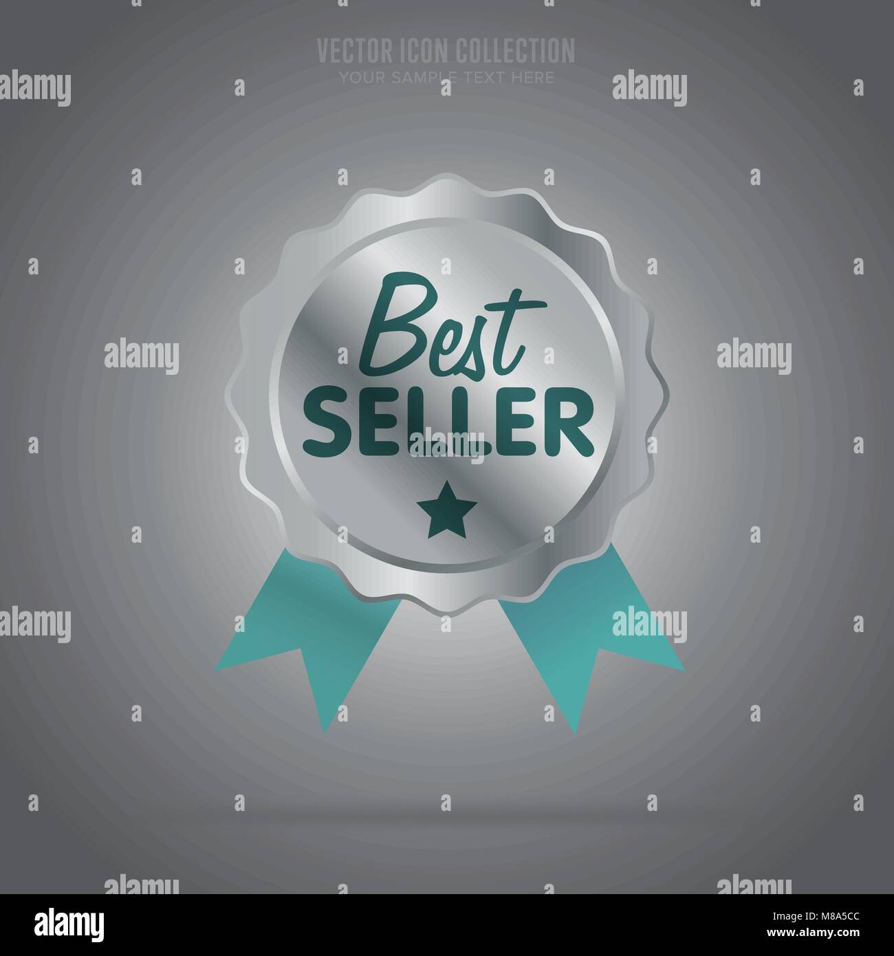 Best seller isolated badge or label, vector Stock Vector Image & Art ...