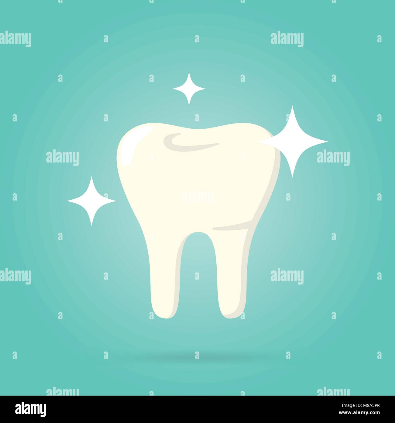 Tooth logo isolated, vector Stock Vector Image & Art - Alamy