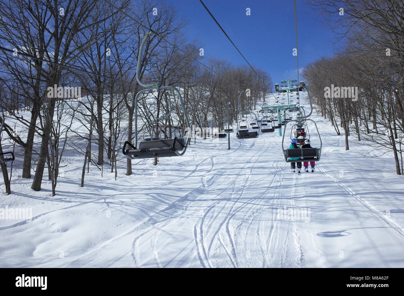 Ski fields in Hokkaido Stock Photo - Alamy