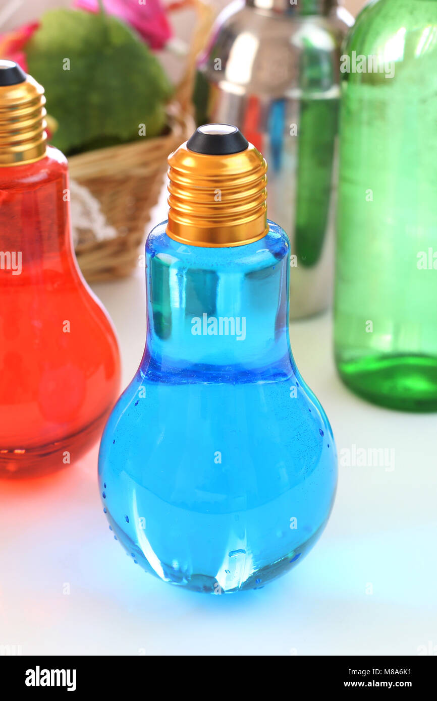 Soda in a light bulb Stock Photo - Alamy