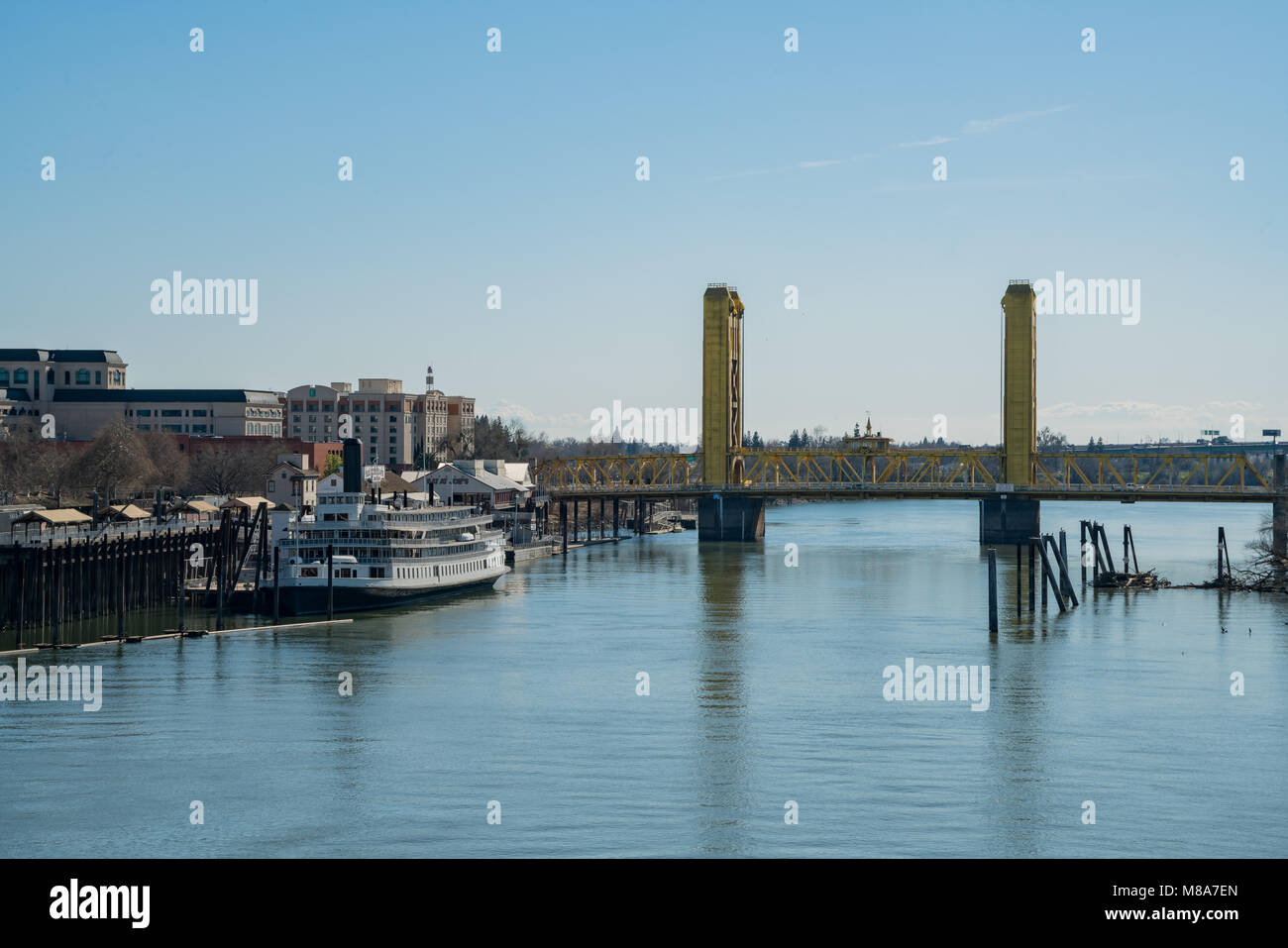 Downtown sacramento city skyline on hi-res stock photography and images ...
